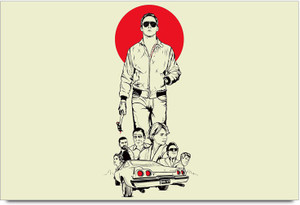 Fannzila The Taxi Driver Fan Art Laminated Poster Paper Print ...