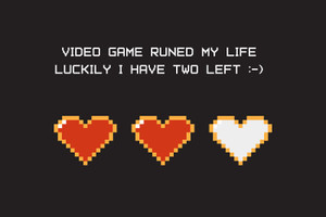 Two Lifes Left Paper Print - Gaming posters in India - Buy art, film ...