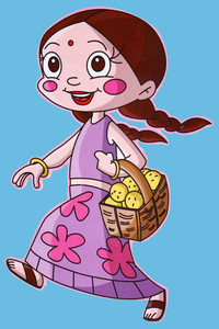 Poster Chhota Bhim Cartoon 735 Photographic Paper - Animation ...