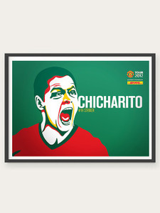 Chicharito Paper Print - Sports posters in India - Buy art, film ...