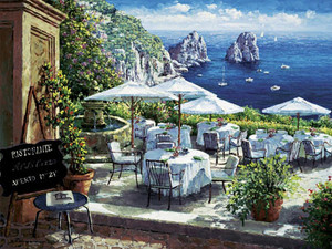 Terrace Capri Fine Art Print - S. Sam Park posters - Nature posters in ...