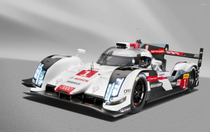 Athah Back side view of a 2014 Audi R18 e-tron quattro Poster Paper ...