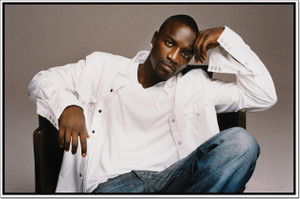 Posterhouzz Akon Poster Paper Print - Music posters in India - Buy art ...