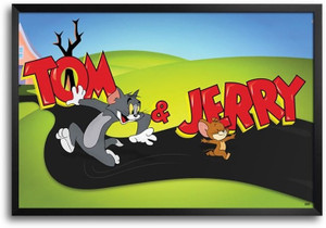 Tom & Jerry Walking Framed Photographic Paper - TV Series posters in ...
