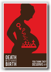 Athah Frameless Poster Death Before Birth Paper Print - Minimal Art ...