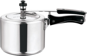 Home Zone Sleek ISI Marked 3 L Inner Lid Pressure Cooker Price in India ...