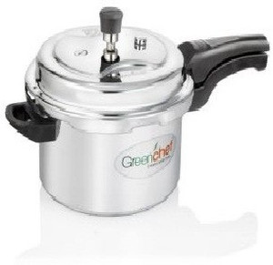 Greenchef 5 L Outer Lid Pressure Cooker Price in India - Buy Greenchef ...