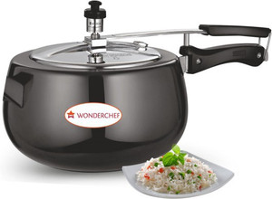 WONDERCHEF Raven 5 L Inner Lid Pressure Cooker Price in India - Buy ...
