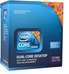 Intel Core i3-560 3.33 GHz LGA 1156 Socket 2 Cores 4 Threads 4 MB Smart ...