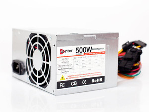Enter COMPUTER POWER SUPPLY 500W MODEL 500 Watts Computer PSU with 2 ...