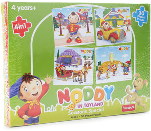 FUNSKOOL Noddy 4 in 1 Seasons Special Puzzle - Noddy 4 in 1 Seasons ...