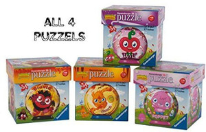 Moshi Moshi Monsters 3D Puzzle Ball: Luvli, Poppet, Katsuma, and Diavlo ...