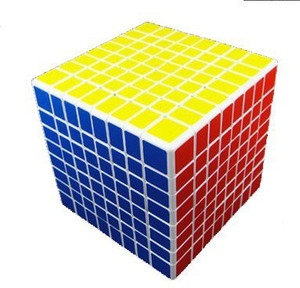 Shengshou 8X8X8 Cube P White 1 Pieces - 8X8X8 Cube P White 1 Pieces ...