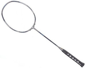 apacs Z Ziggler Badminton Racket (4U) Grey Strung Badminton Racquet ...