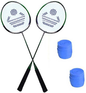 COSCO Cosco CB-88 Badminton Racket Pair With Plastic Grip ( Pack of 2 ...