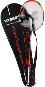 VECTOR X VXB-865 Purple, Red Strung Badminton Racquet - Buy VECTOR X ...