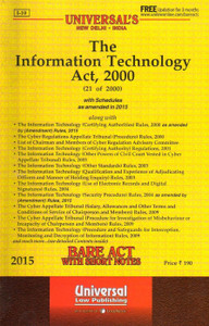 Universal's Information Technology Act,2000 Alongwith Rules (Bare Act ...
