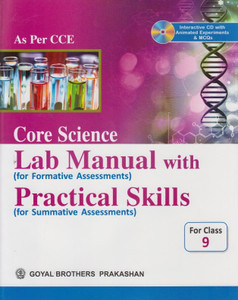 Core Science Lab Manual With Practical Skills For Class 9 (With CD ...