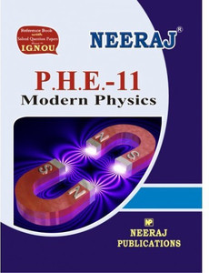 PHE-11 Modern Physics - (IGNOU Help Book For PHE-11 In English Medium ...