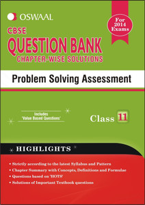 Oswaal CBSE Question Bank Chapter-Wise Solutions For Class 11 PSA ...