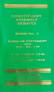 Constituent Assembly Debates (Set Of 5 Book): Buy Constituent Assembly ...
