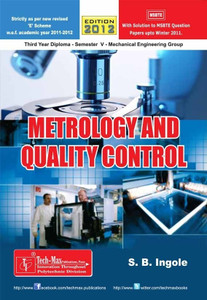 Metrology & Quality Control (MDO42A) For Mechanical Diploma: Buy ...