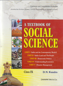 A Textbook of Social Science Class - IX: Buy A Textbook of Social ...
