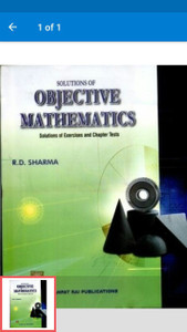 Solution Of Objective Mathematics. R D Sharma: Buy Solution Of ...