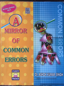 A Mirror Of Common Errors: Buy A Mirror Of Common Errors by ashok kumar ...