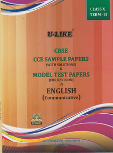 U-Like CBSE CCE Sample Papers (With Solutions) & Model Test Papers (For ...