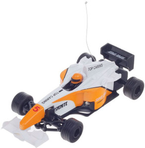 ADRAXX 2 Channel Mini Rechargeable Radio Control RC F1 Racing Car - 2 ...