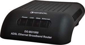 DIGISOL DG-BG1000 ADSL2/2+ Single Port Ethernet Bradband Wireless ...