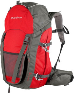 QUECHUA by Decathlon Forclaz 40 Rucksack - 40 L Red and Grey - Price in ...