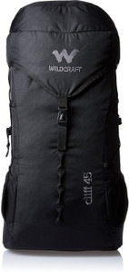 Wildcraft Cliff 45 Rucksack - 45 L Black - Price in India | Flipkart.com