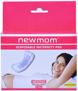 Newmom Disposable Maternity Pads (Maxi) - Pack of 5 Sanitary Pad | Buy ...