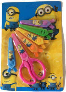 Flipkart.com | FUNCART Minions Fancy Scissors Set ( SET OF 6 SCISSOR ...
