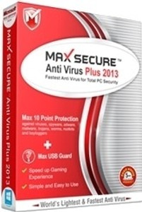 Max Secure Anti Virus Plus 2013 1 PC 1 Year - Buy Max Secure Anti Virus ...