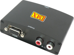 MX HDMI input to Analog VGA Video & Coaxial audio Converter Media ...