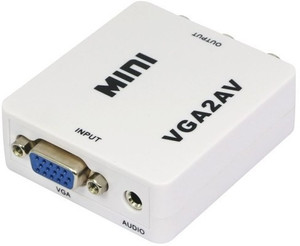 Smart Tech Mini VGA To AV Converter Media Streaming Device - Smart Tech ...