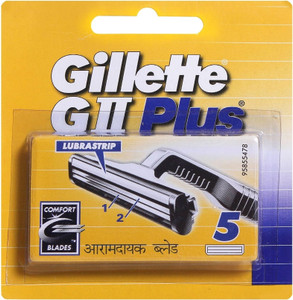 Gillette G II Plus Twin Blade Cartridges - Price in India, Buy Gillette ...