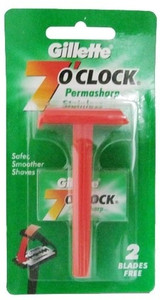 Gillette 7 O'clock Permasharp Stainless Safety Razor - Price in India ...