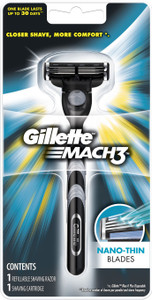 Gillette Mach 3 Razor, Men - Price in India, Buy Gillette Mach 3 Razor ...