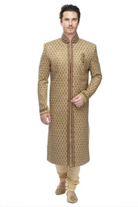 MANYAVAR Royal Embroidered Sherwani Price in India - Buy MANYAVAR Royal ...