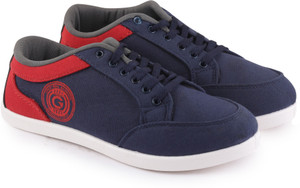 GLOBALITE Stumble Walking Shoes For Men - Buy Navy, Red, Grey Color ...