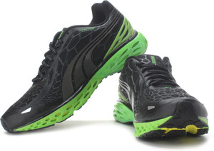 PUMA Bioweb Elite Running Shoes For Men - Buy Black, Puma Silver, Fluo ...
