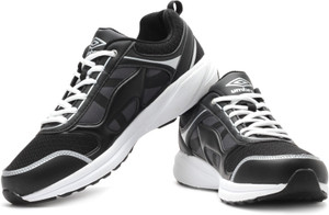 UMBRO by FBB Dublin Running Shoes For Men - Buy Black, White Color ...