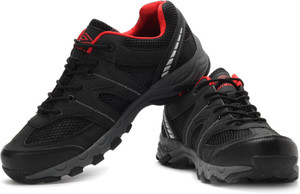 UMBRO by FBB Budapest Trekking Shoes For Men - Buy Black, Red Color ...