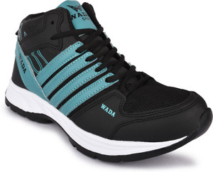 Wada Running Shoes For Men - Buy Black-Aqua Color Wada Running Shoes ...