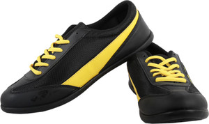 GLOBALITE Rage Walking Shoes For Men - Buy Black Yellow Color GLOBALITE ...