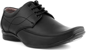 Candle Gold Geniun Lace Up Shoes For Men - Buy Black Color Candle Gold ...